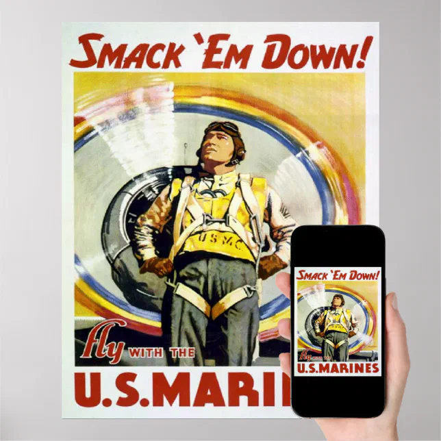 Smack 'Em Down! Poster | Zazzle