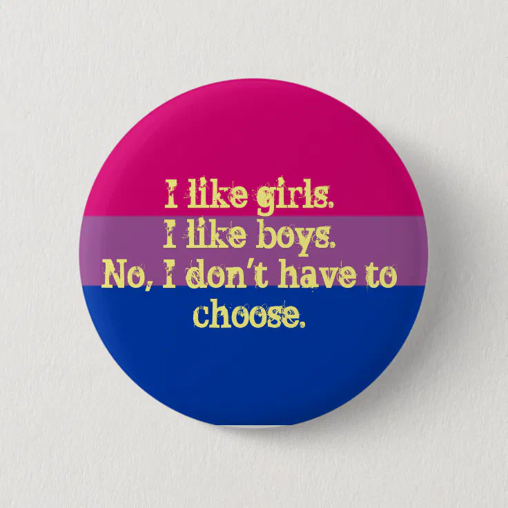 small bisexual flag pride badge/pin button | Zazzle