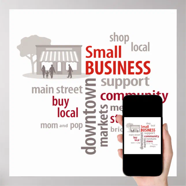 Small Business Poster | Zazzle