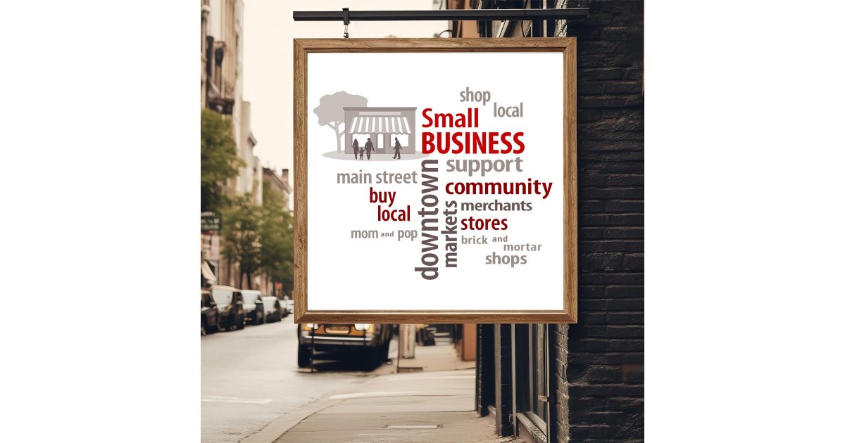 Small Business Poster | Zazzle