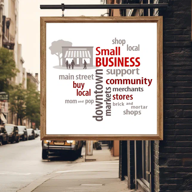 Small Business Poster | Zazzle