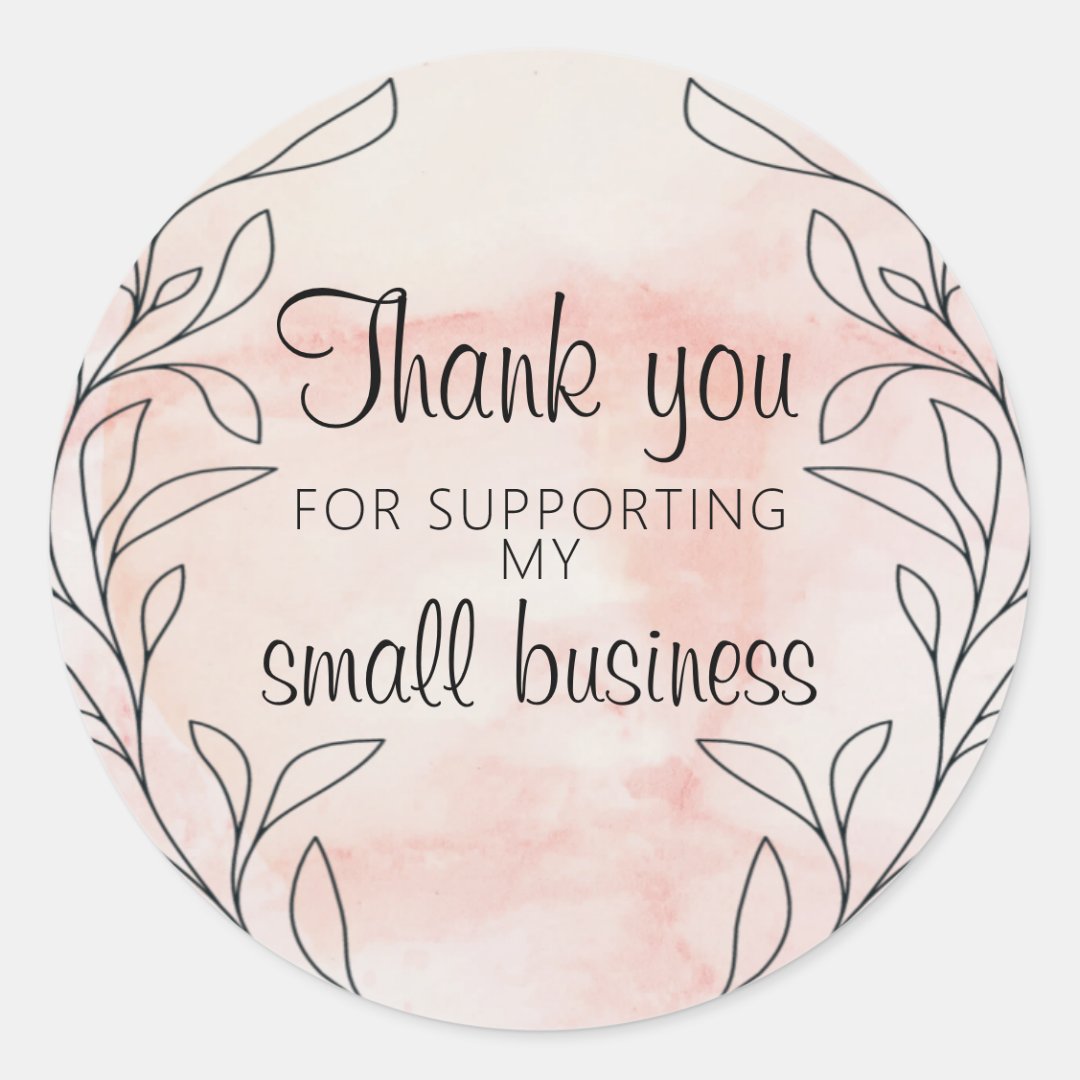 Small Business Stickers, Packaging Stickers, Label | Zazzle