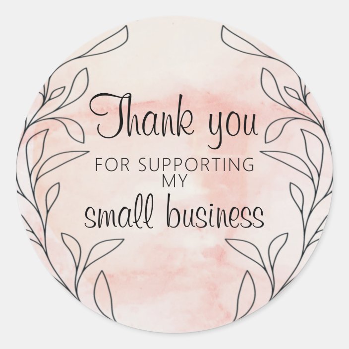 Small Business Stickers, Packaging Stickers, Label | Zazzle.com