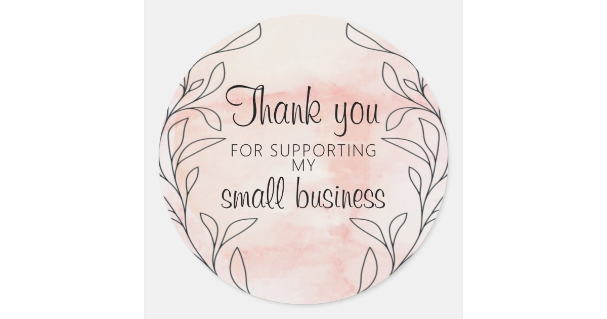 Small Business Stickers, Packaging Stickers, Label | Zazzle