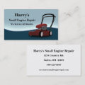 Small Engine Repair Business Card | Zazzle