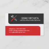 Small Engine Repair Business Cards | Zazzle