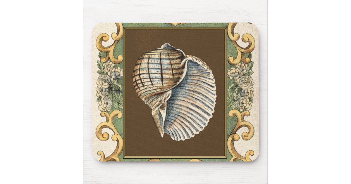 Small Mermaid's Shells Mouse Pad | Zazzle