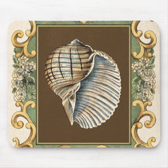 Small Mermaid's Shells Mouse Pad | Zazzle