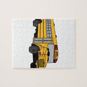 Small School Bus Jigsaw Puzzle | Zazzle