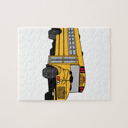 Small School Bus Jigsaw Puzzle | Zazzle