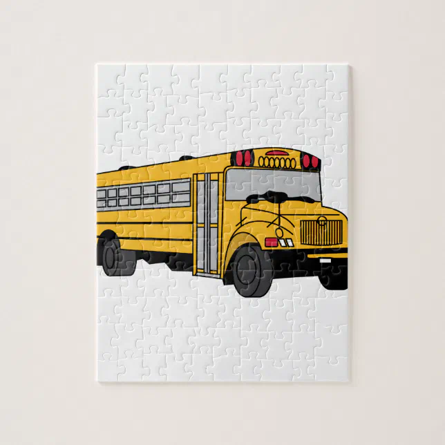 Small School Bus Jigsaw Puzzle | Zazzle