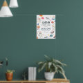 Small Step Space 1st Birthday Party Welcome Sign | Zazzle