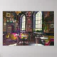 Small Talk Cafe Coffee Shop Photography Poster | Zazzle