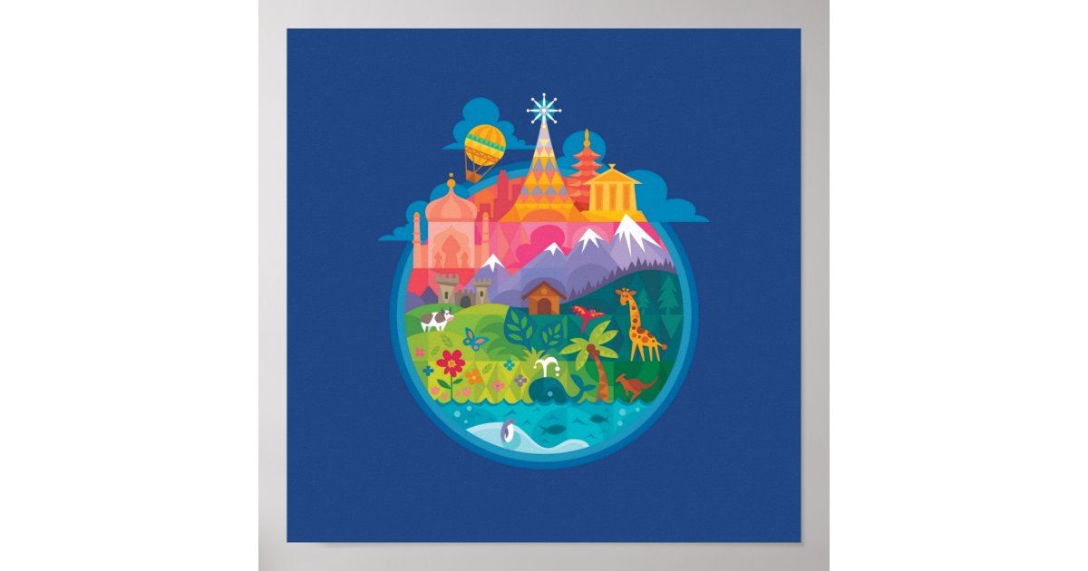 Small World Poster | Zazzle