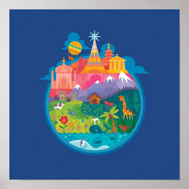 Small World Poster | Zazzle