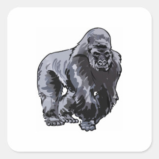 Gorilla Stickers | Zazzle
