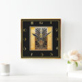 Smart Art Deco Square Wall Clock | Zazzle