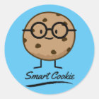 Smart Cookie Graduation Favors Square Sticker | Zazzle.com