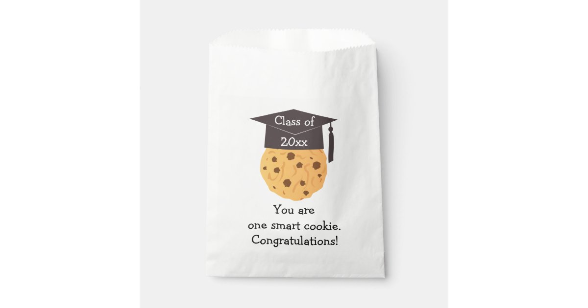 Smart Cookie Graduation Favors Favor Bag | Zazzle
