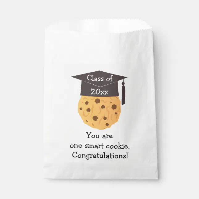 Smart Cookie Graduation Favors Favor Bag | Zazzle