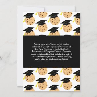 Smart Cookie Graduation Party Invitation | Zazzle