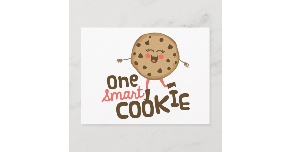 Smart Cookie Postcard | Zazzle