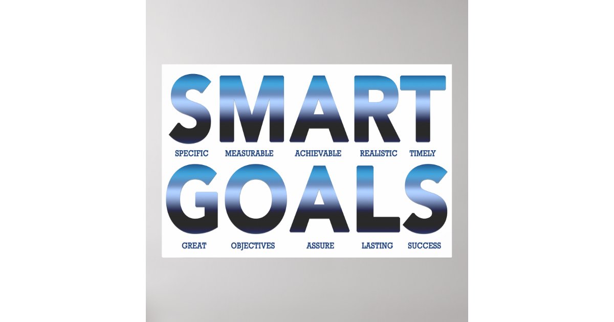 Smart Goals Poster | Zazzle