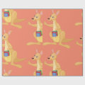 Smart Kangaroo Wrapping Paper | Zazzle