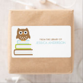 Smart Owl Bookplates Labels | Zazzle