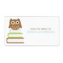 Smart Owl Bookplates Labels | Zazzle