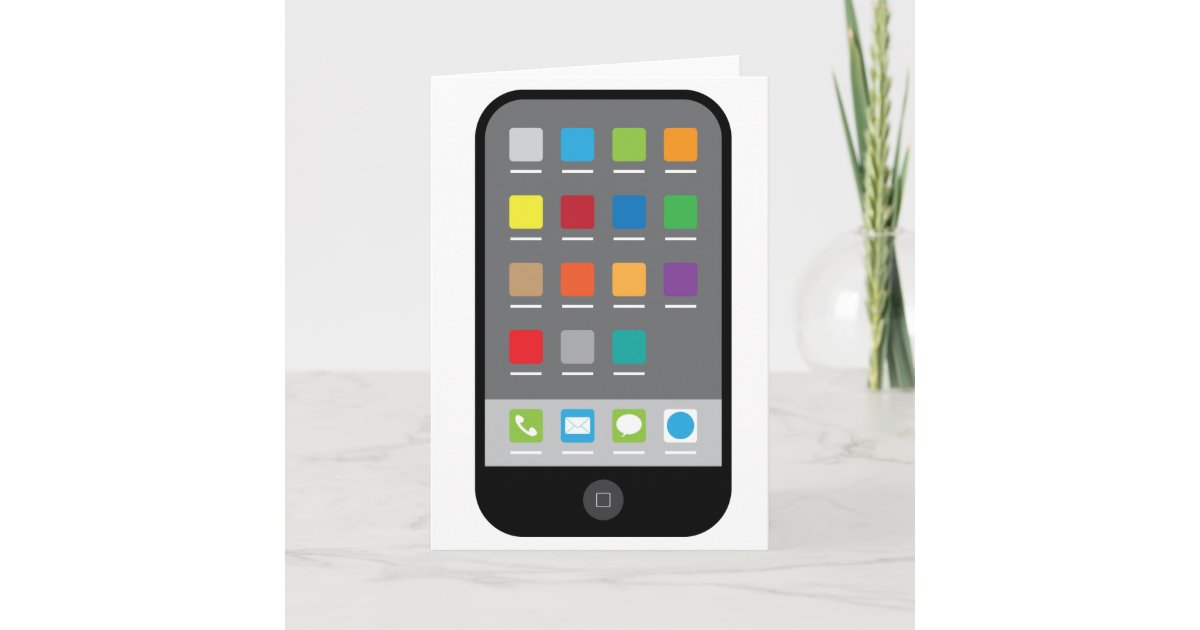 Smart Phone Card | Zazzle