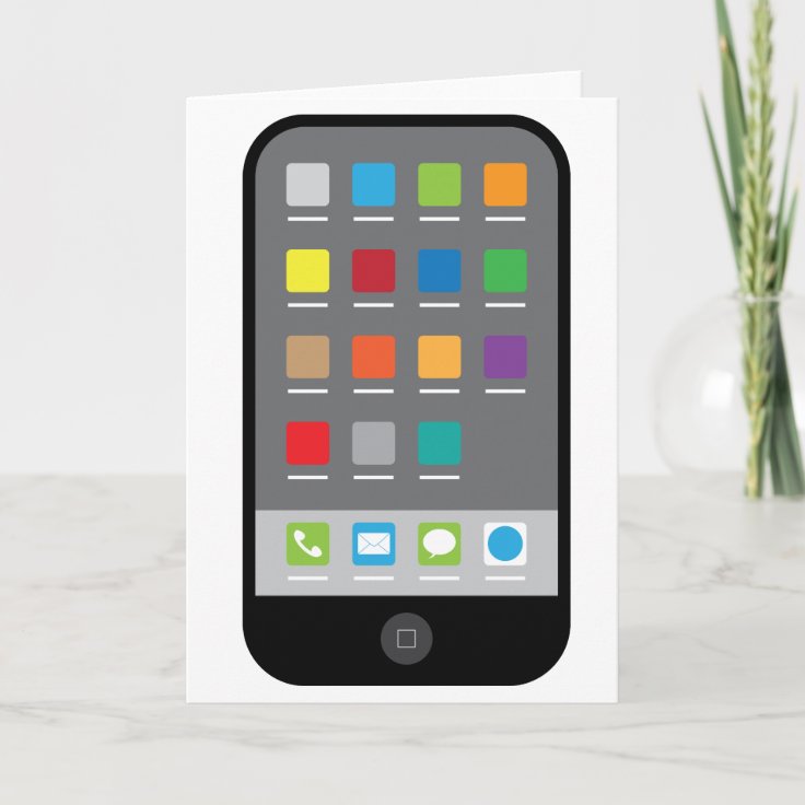Smart Phone Card | Zazzle