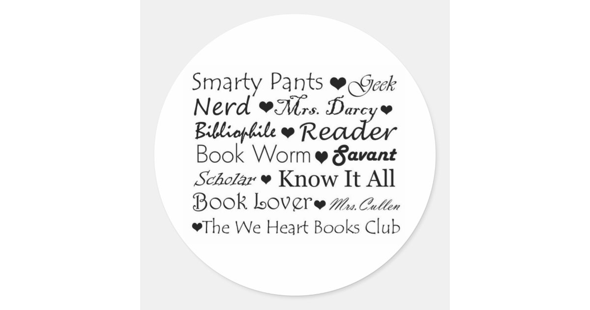 " Smarty Pants" Logo Sticker | Zazzle