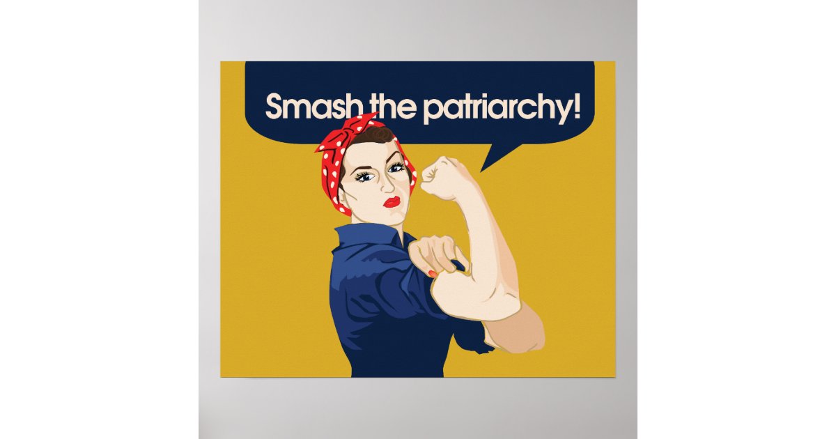 Smash the Patriarchy Feminist Saying Poster | Zazzle
