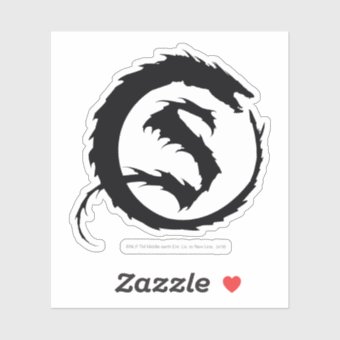 SMAUG™ Logo Sticker | Zazzle