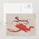 SMAUG™ Silhouette & Name Postcard | Zazzle