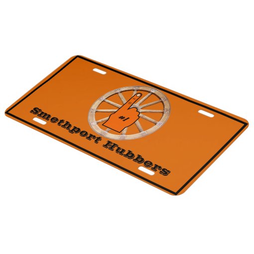 Smethport Hubbers #1 Fan License Plate | Zazzle
