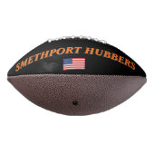 Smethport Hubbers Team Colors Personalized Player Football | Zazzle
