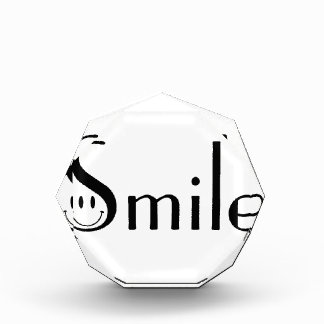Smile Acrylic Awards | Zazzle