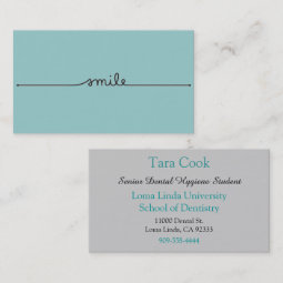 Smile Business Card | Zazzle