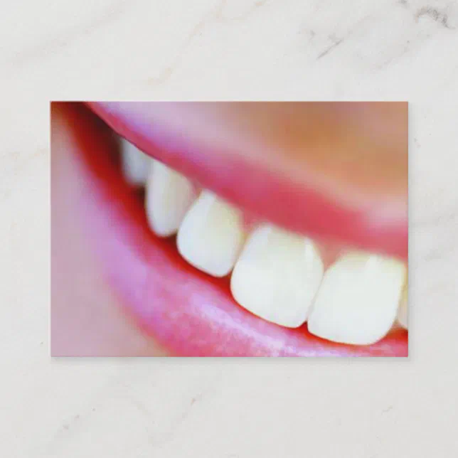 smile dentist business card | Zazzle