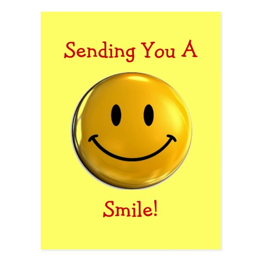 Smile Postcard | Zazzle.com