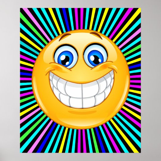 SMILE! POSTER | Zazzle.com