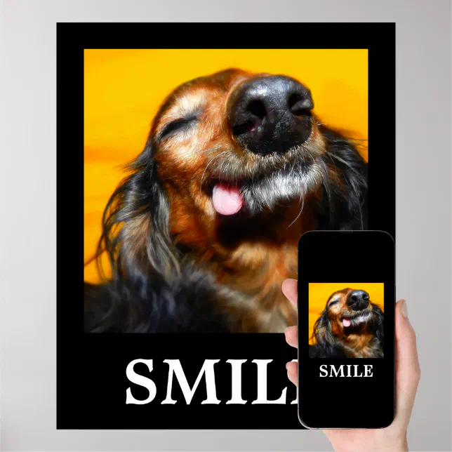 Smile Poster | Zazzle