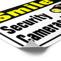 Smile Security Camera in Use Poster | Zazzle