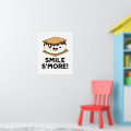 Smile Smore Funny Sweet Food Pun Poster | Zazzle
