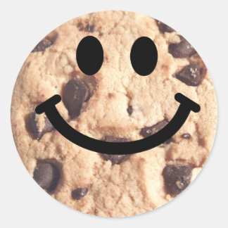 Chocolate Chip Cookie Stickers | Zazzle