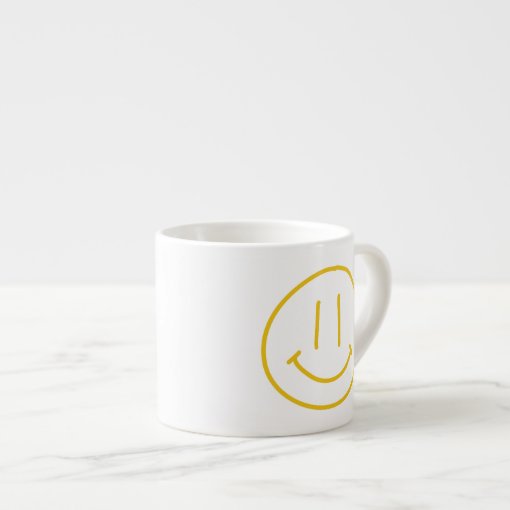 Smiley Face Coffee Mug: A Smile for Every Sip Espresso Cup | Zazzle