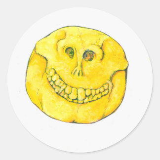 Sad Face Stickers | Zazzle