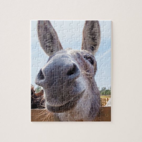Smiling Donkey Puzzle | Zazzle.com